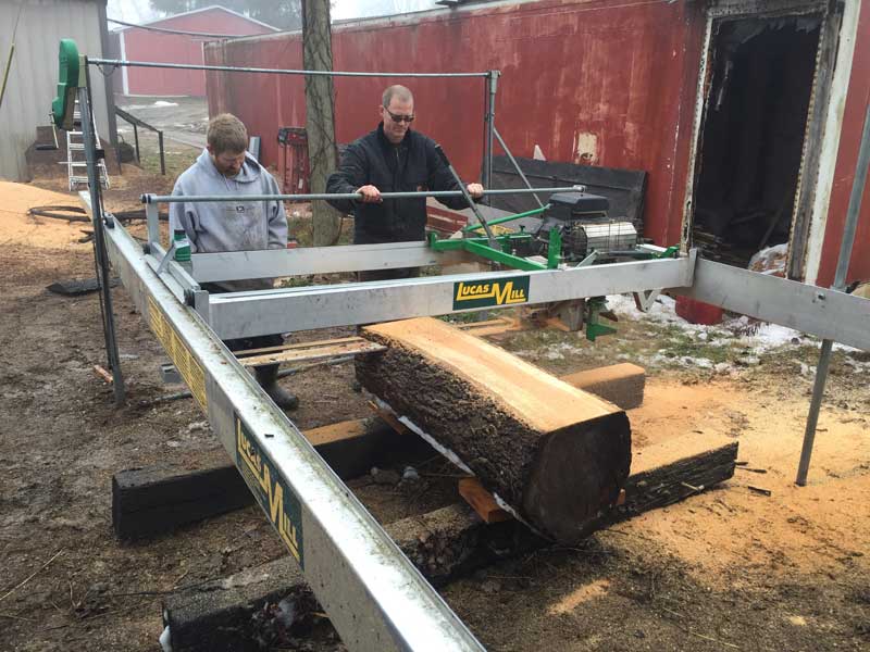 Hickory & Oak: Sawmilling